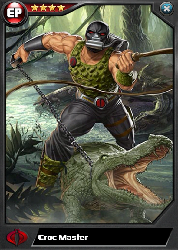 Croc Master (Super Soldier) EP4 | G.I. Joe: Battleground Wiki | Fandom