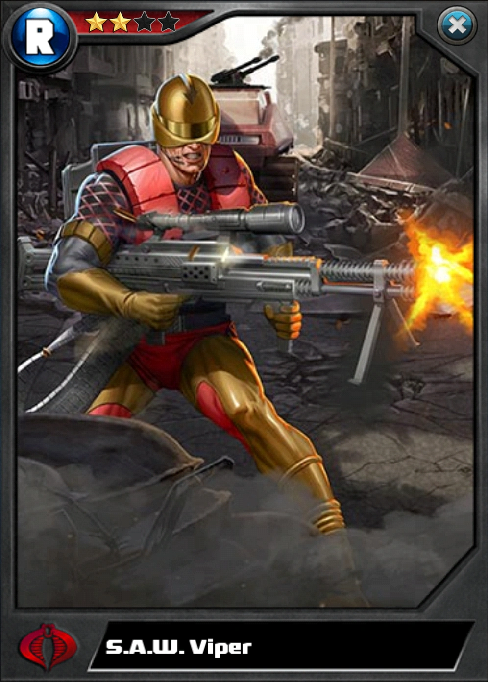 S.A.W. Viper R2 | G.I. Joe: Battleground Wiki | Fandom
