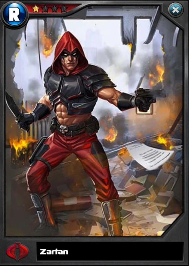 Zartan R1 | G.I. Joe: Battleground Wiki | Fandom