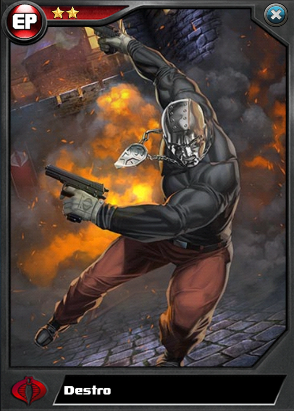 Destro (Elite) EP2 | G.I. Joe: Battleground Wiki | Fandom