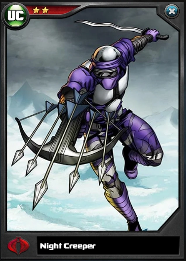 Night Creeper UC2 | G.I. Joe: Battleground Wiki | Fandom