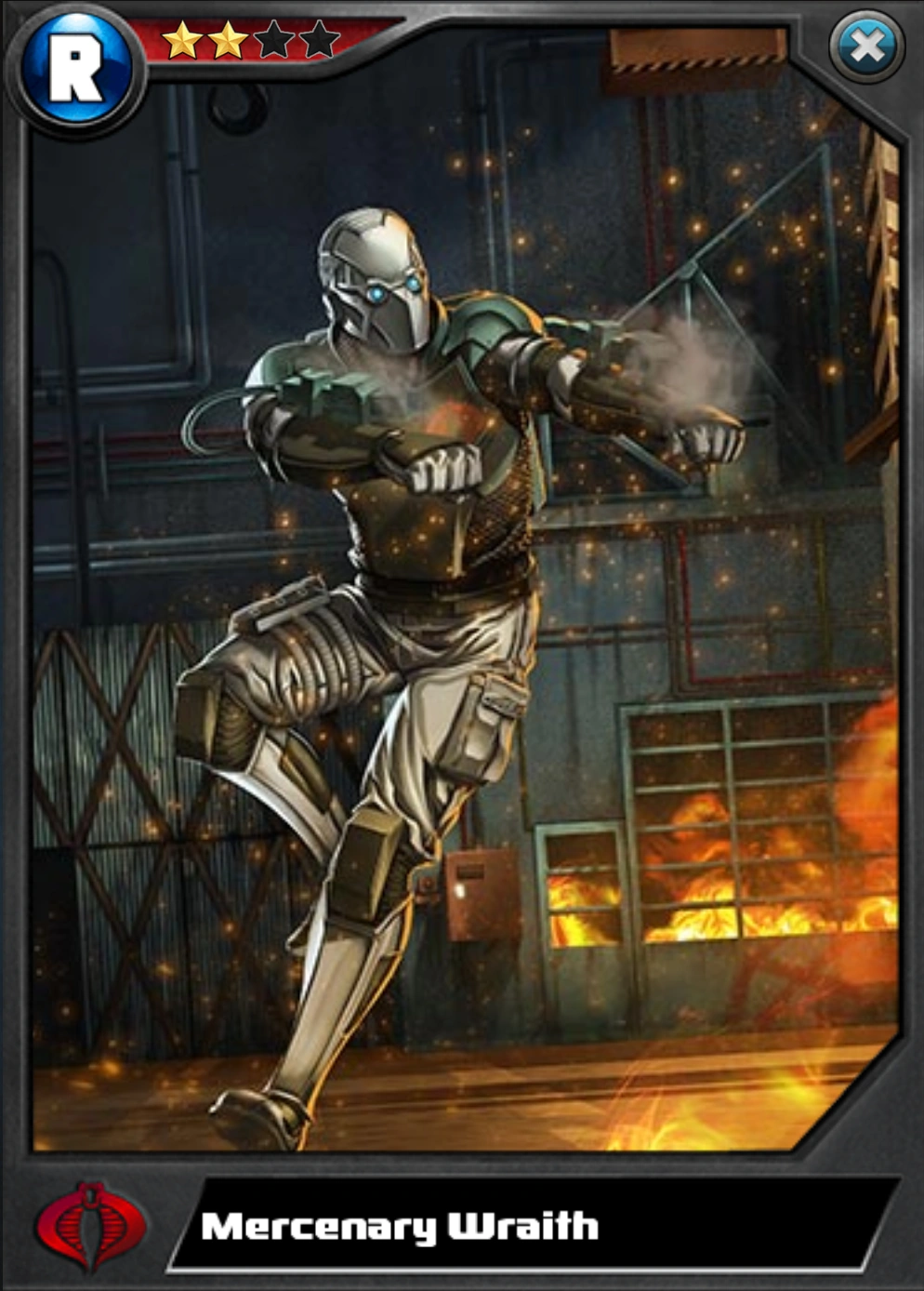 Mercenary Wraith R2 | G.I. Joe: Battleground Wiki | Fandom