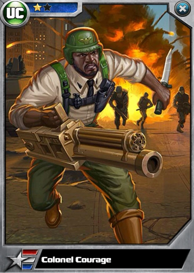 Colonel Courage UC1 | G.I. Joe: Battleground Wiki | Fandom