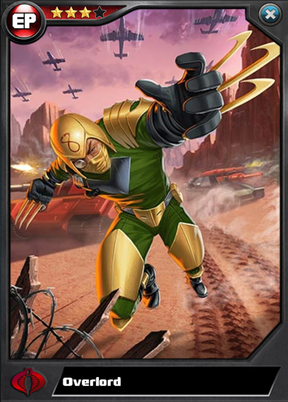 Overlord (Event) EP3 | G.I. Joe: Battleground Wiki | Fandom