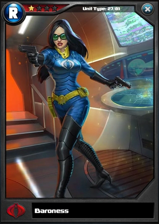 Baroness R1 | G.I. Joe: Battleground Wiki | Fandom