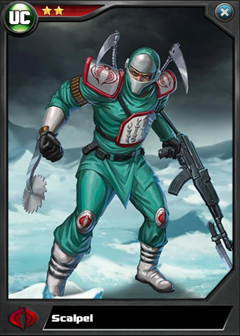 Scalpel UC2 | G.I. Joe: Battleground Wiki | Fandom
