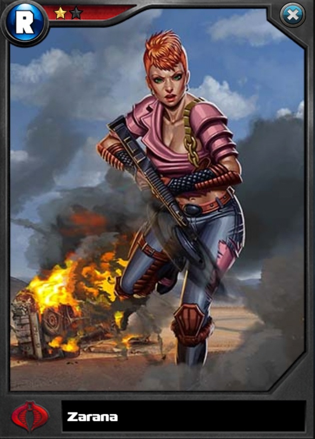 Zarana R1 | G.I. Joe: Battleground Wiki | Fandom