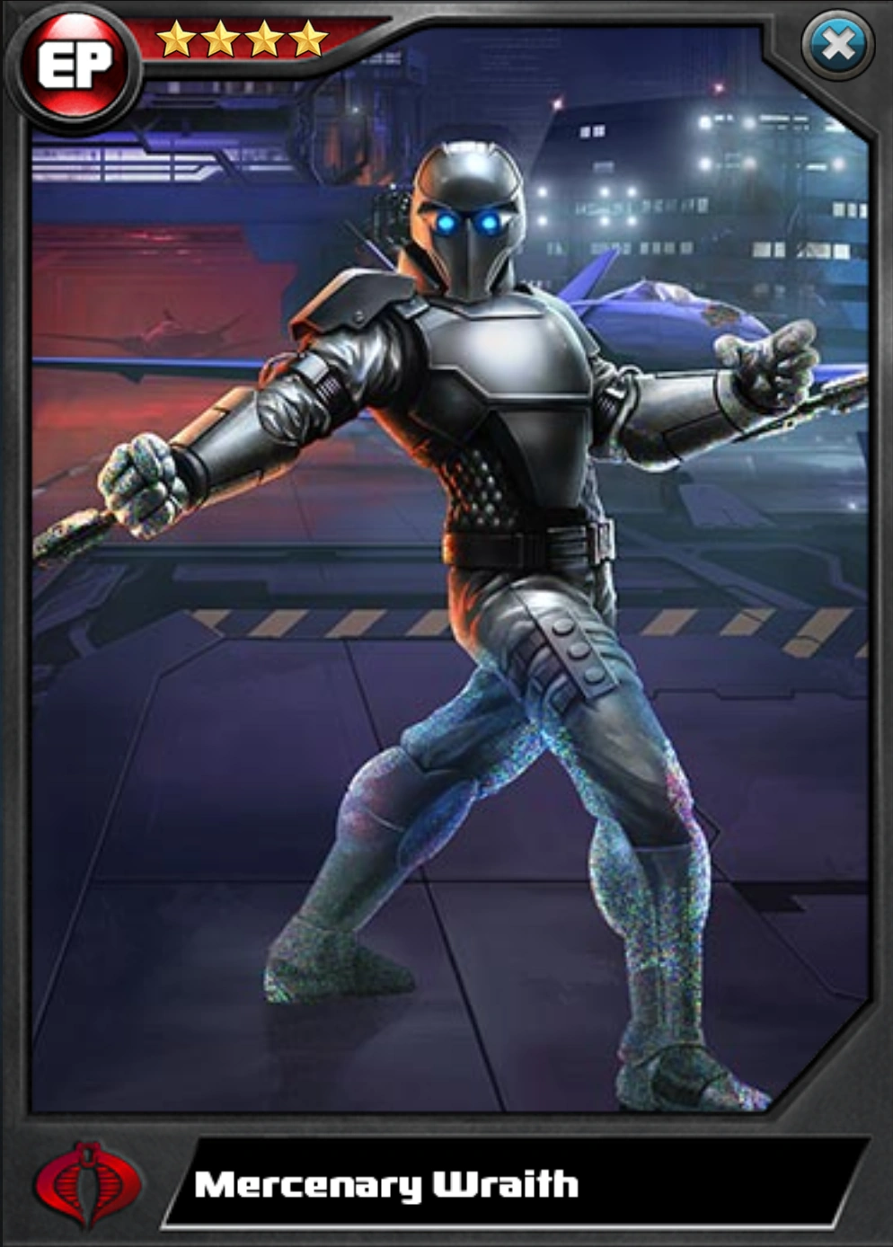 Mercenary Wraith EP4 | G.I. Joe: Battleground Wiki | Fandom