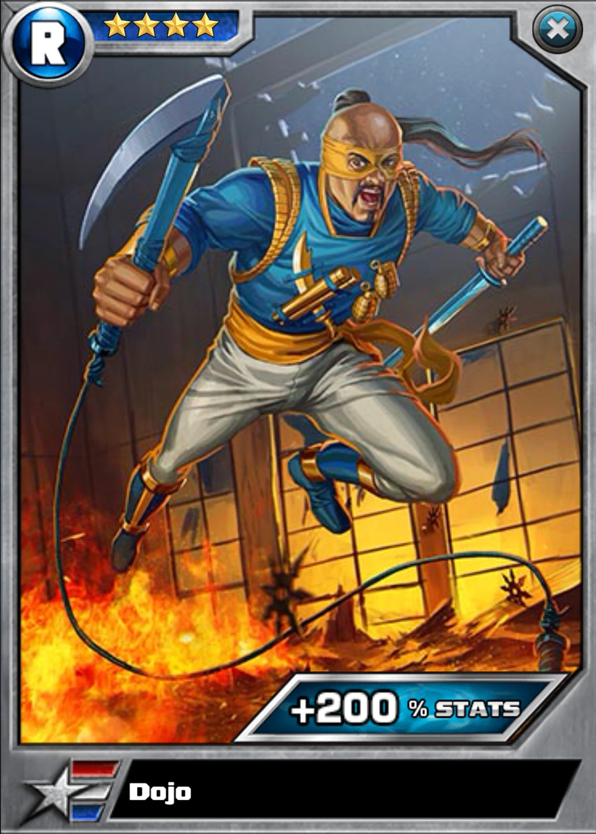 Dojo R4 | G.I. Joe: Battleground Wiki | Fandom