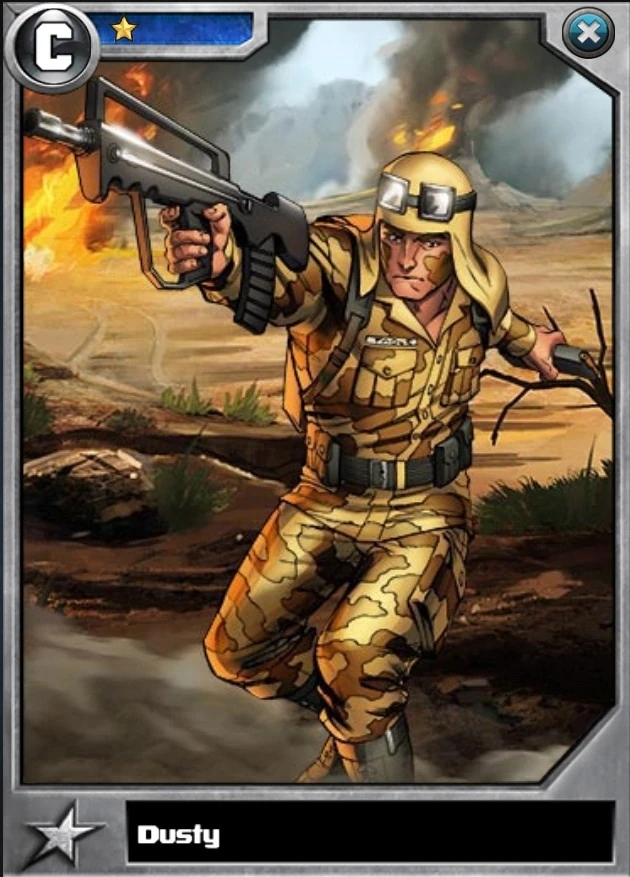Dusty C1 | G.I. Joe: Battleground Wiki | Fandom