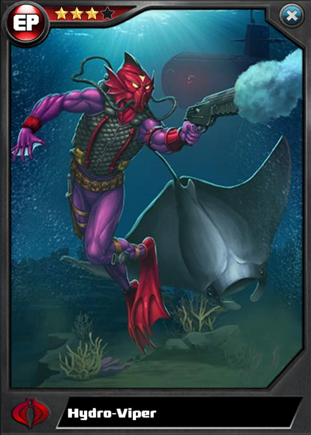 Hydro-Viper EP3 | G.I. Joe: Battleground Wiki | Fandom