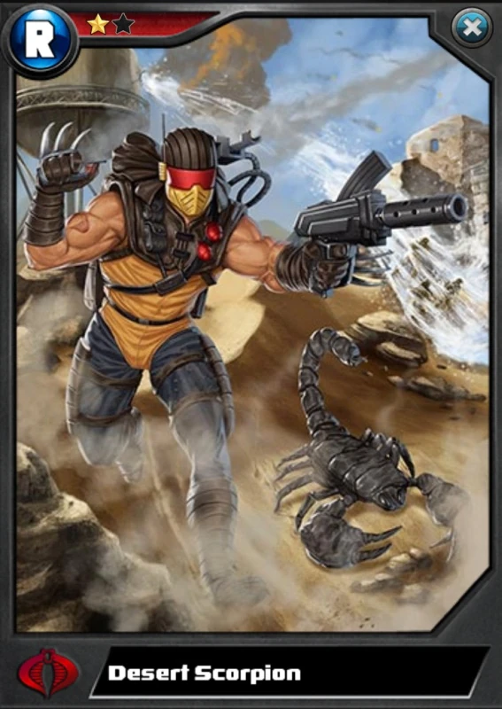 Gi Joe Desert Scorpion