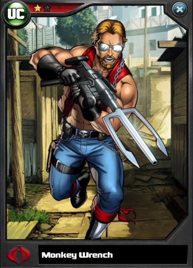 Monkey Wrench UC1 | G.I. Joe: Battleground Wiki | Fandom