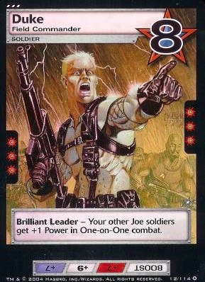 Duke - Field Commander | G.I.Joe TCG Wiki | Fandom