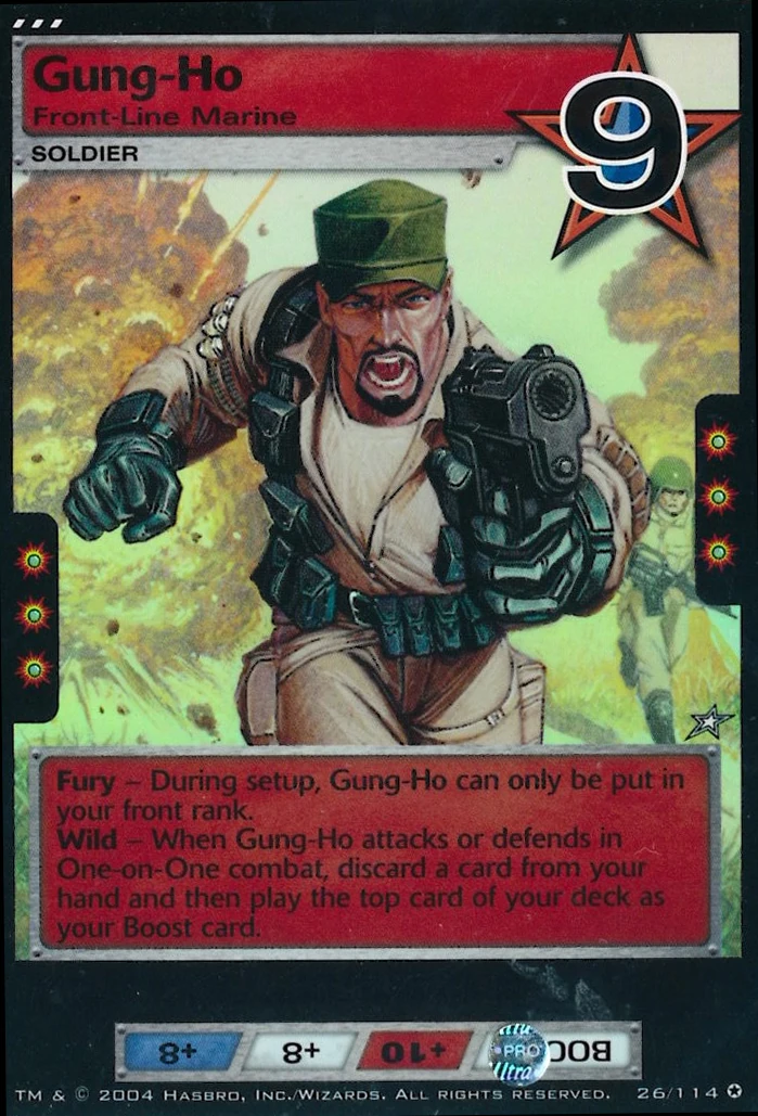 Gung-Ho - Front-Line Marine | G.I.Joe TCG Wiki | Fandom