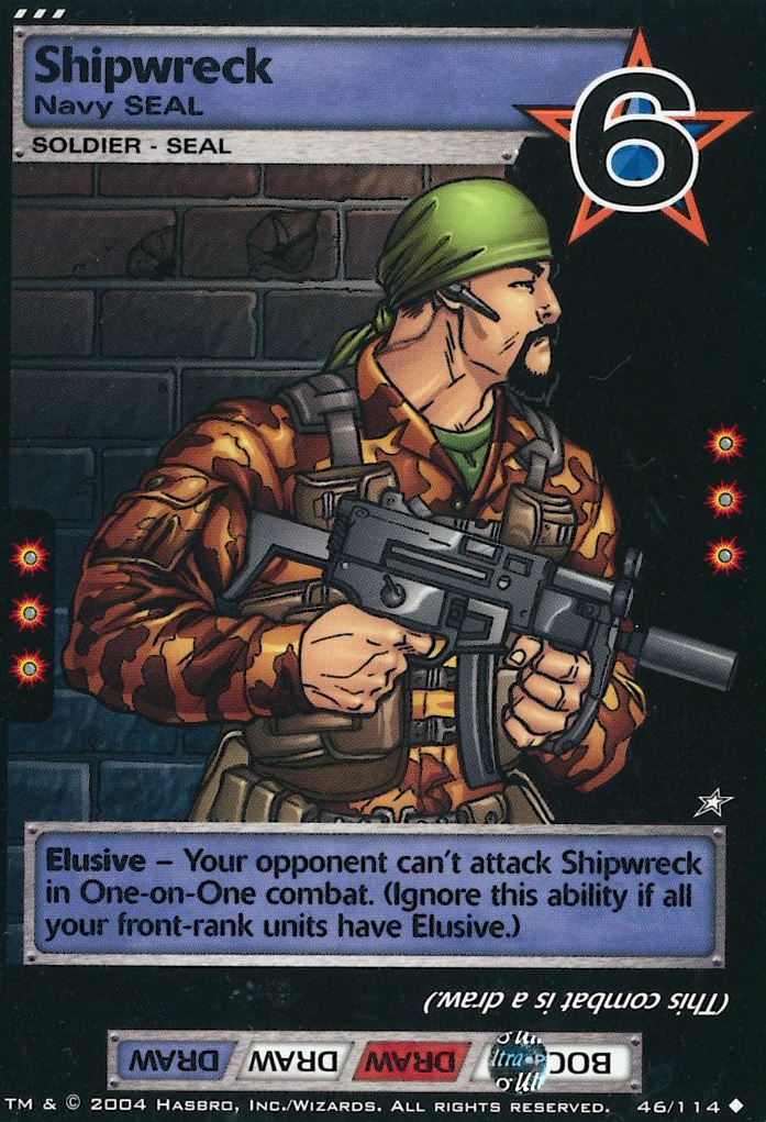 Shipwreck Navy SEAL G.I.Joe TCG Wiki Fandom