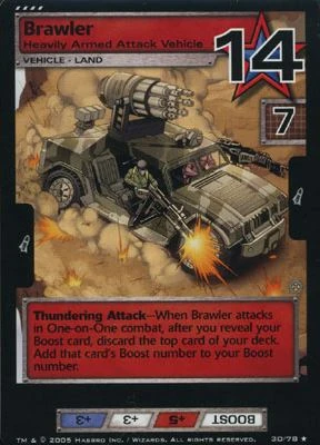 Brawler - Heavily Armed Attack Vehicle | G.I.Joe TCG Wiki | Fandom