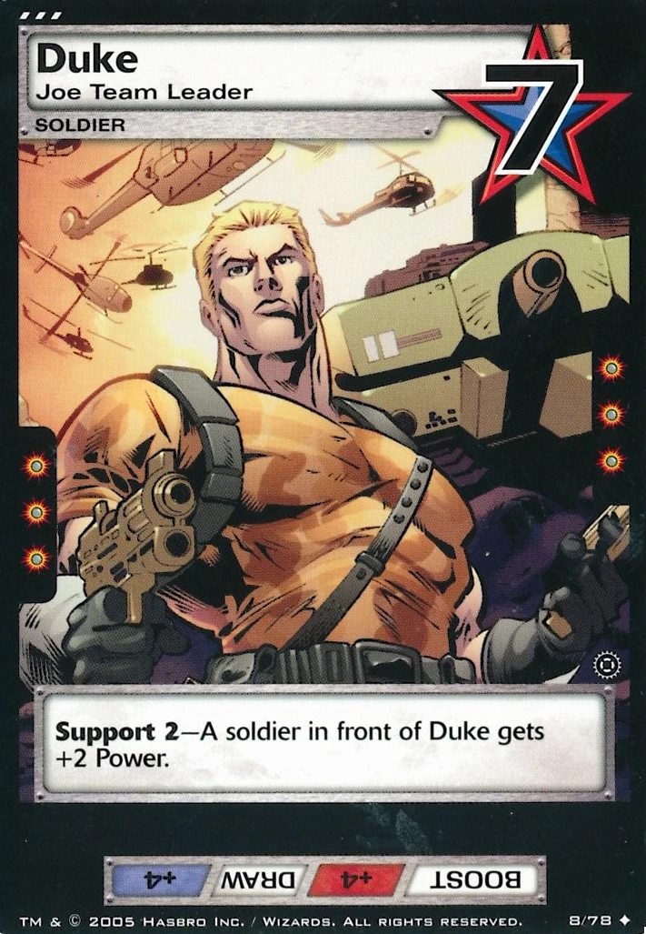 Duke - Joe Team Leader | G.I.Joe TCG Wiki | Fandom