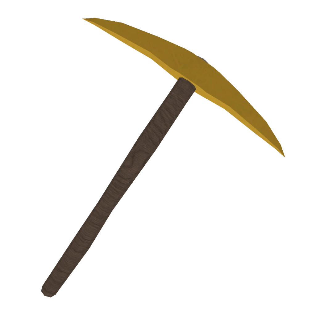 Gold Pickaxe | Gilrock Roblox Wiki | Fandom