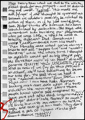 Brigitte's Diary | Ginger Snaps Wiki | Fandom