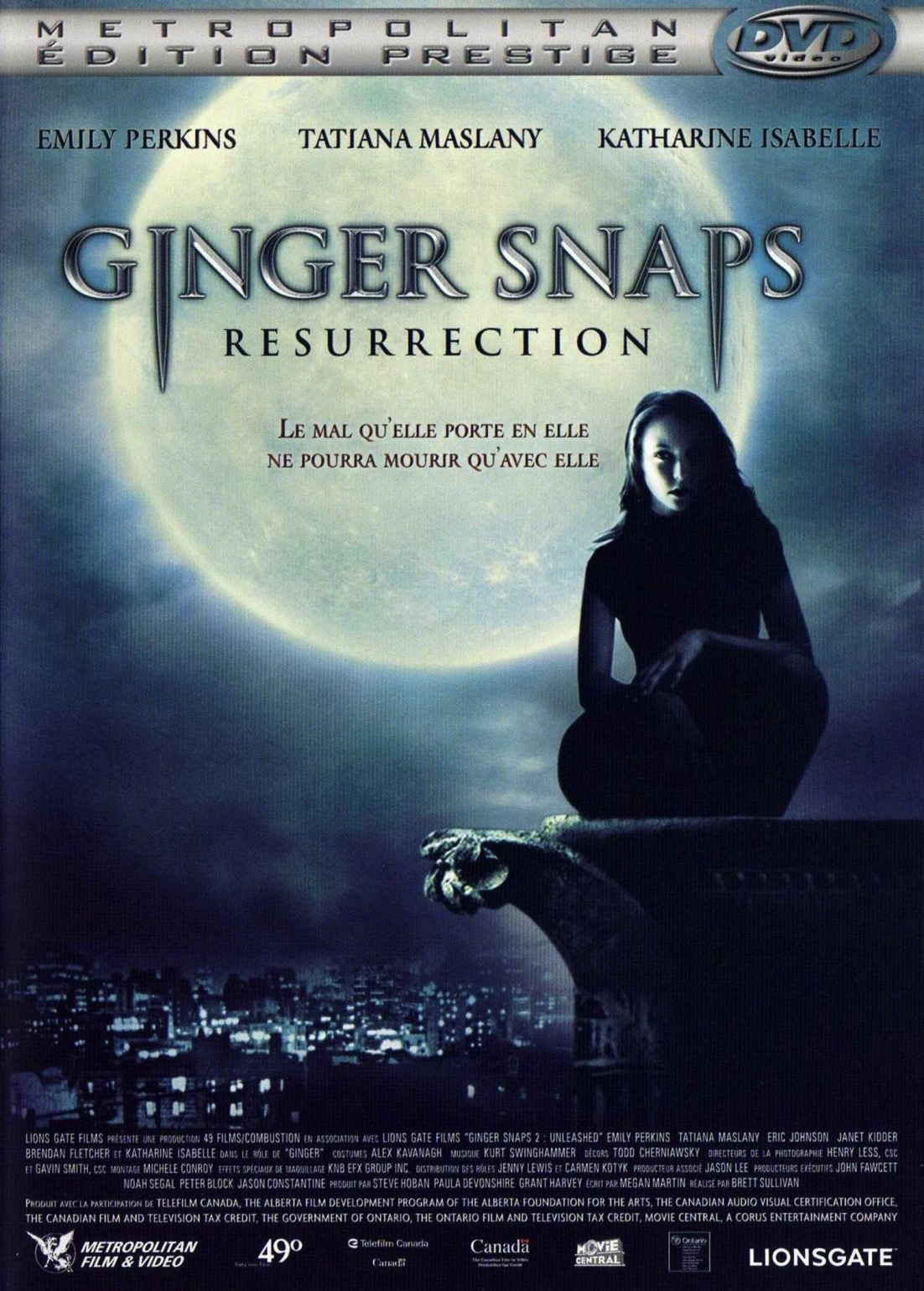 Ginger Snaps: Resurrection (DVD) | Ginger Snaps Wiki | Fandom