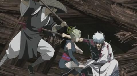 Sakata Gintoki Fighting