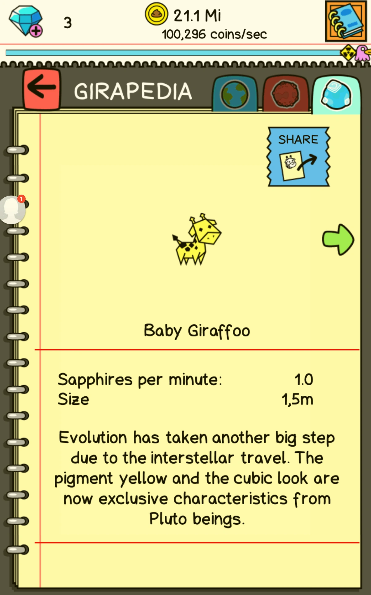 Baby Giraffoo | Giraffe Evolution Wikia | Fandom