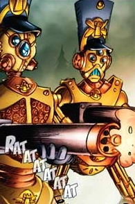 Clank gun | Girl Genius | Fandom