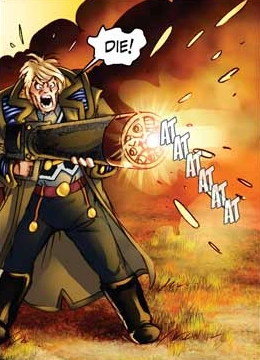 Clank gun | Girl Genius | Fandom