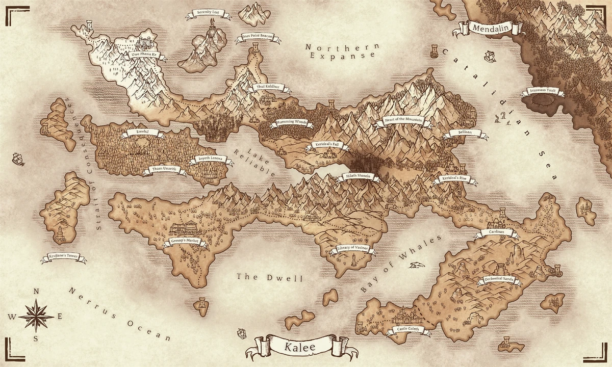 Map of Kalee | Girls Who Don’t DnD Podcast Wiki | Fandom