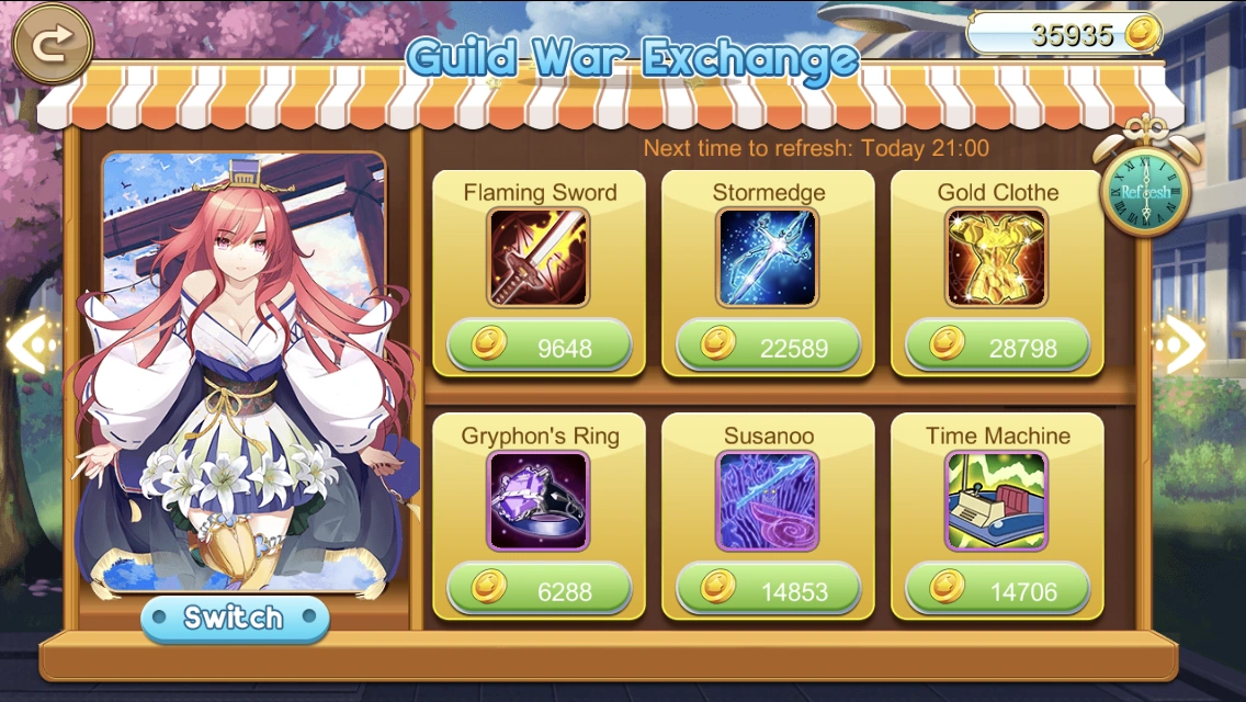 Guild War Exchange | Girls x Battle Wikia | Fandom