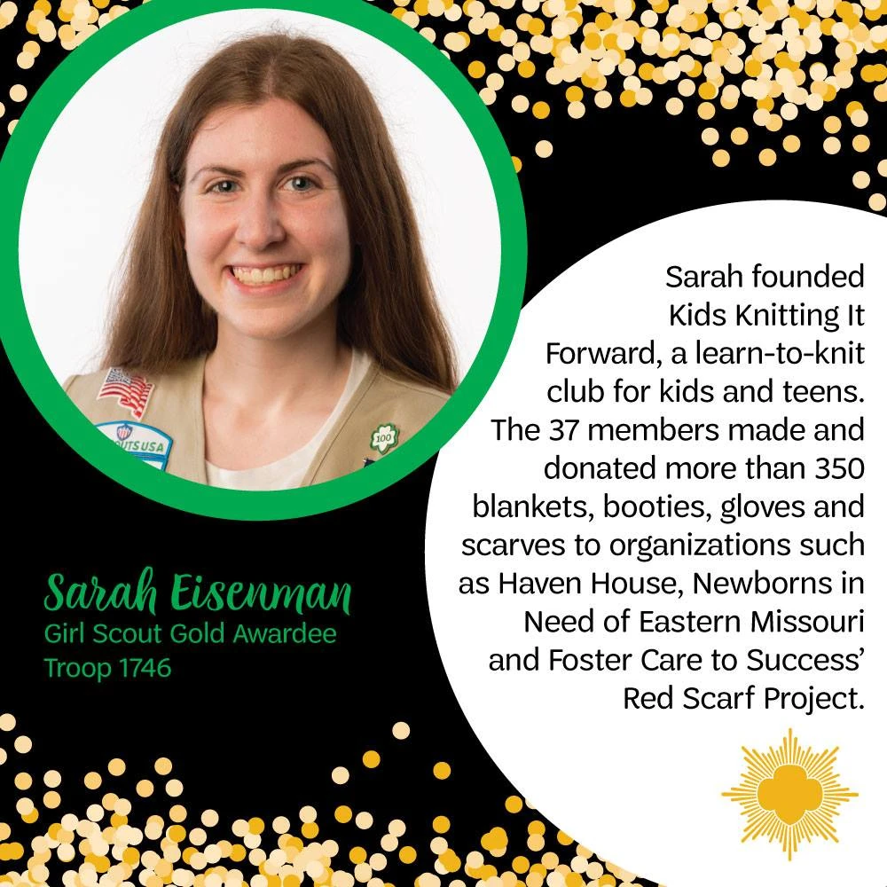 Sarah Eisenman | Girl Scout Wiki | Fandom
