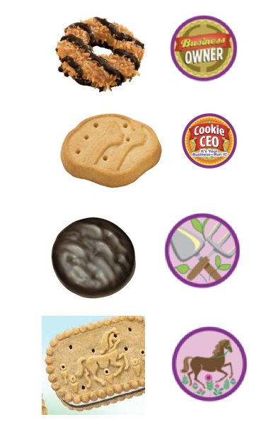 Junior Badges featured on Girl Scout Cookies | Girl Scout Cookies Wiki ...