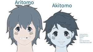 Akitomo and Aritomo Hoshigaki | Glad you Came Wiki | Fandom