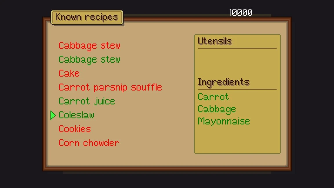 Cooking | Gleaner Heights Wiki | Fandom