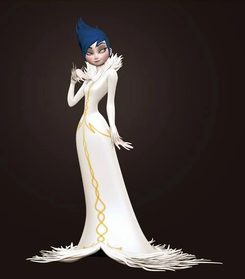 Frozen Concept Art Elsa Dress