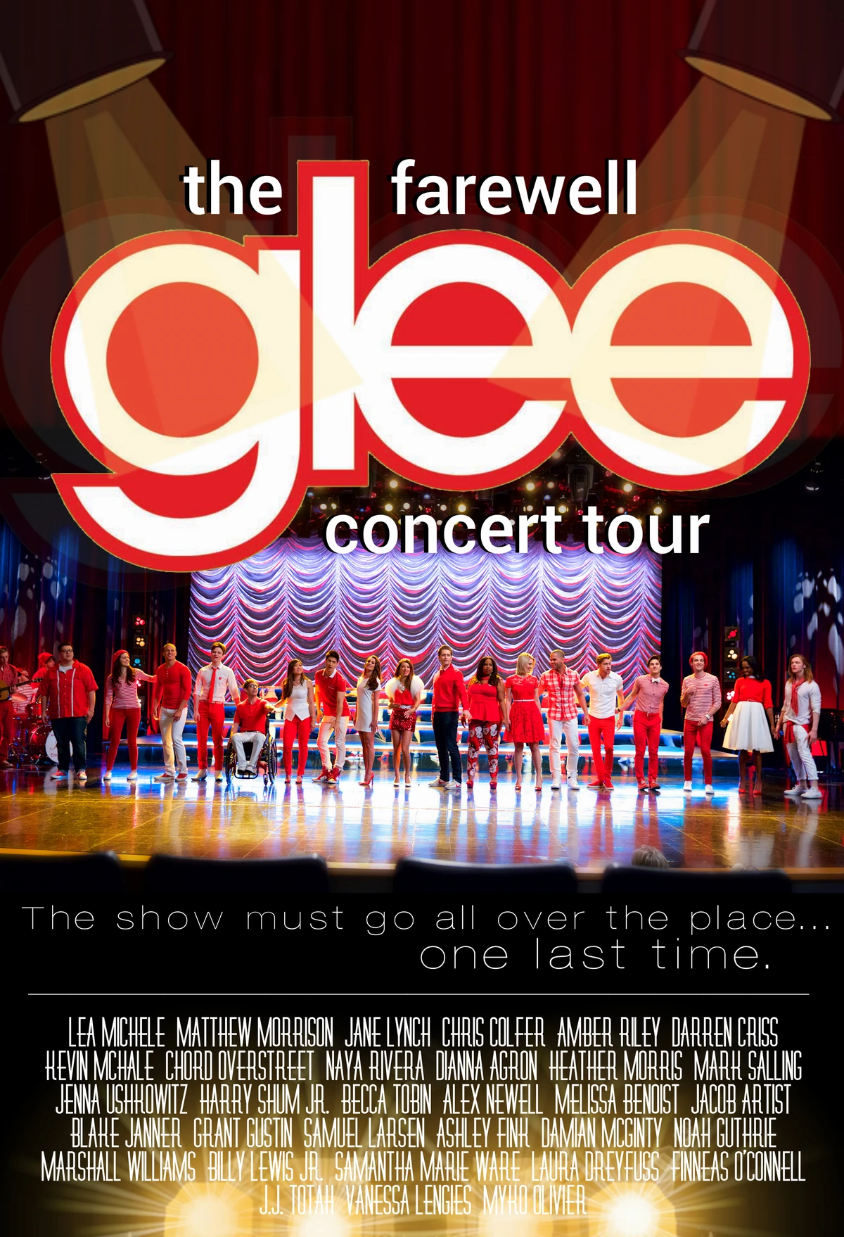 User blog:Vhbcon/Glee: The Farewell Concert Tour (fan-made) | Glee Wiki ...