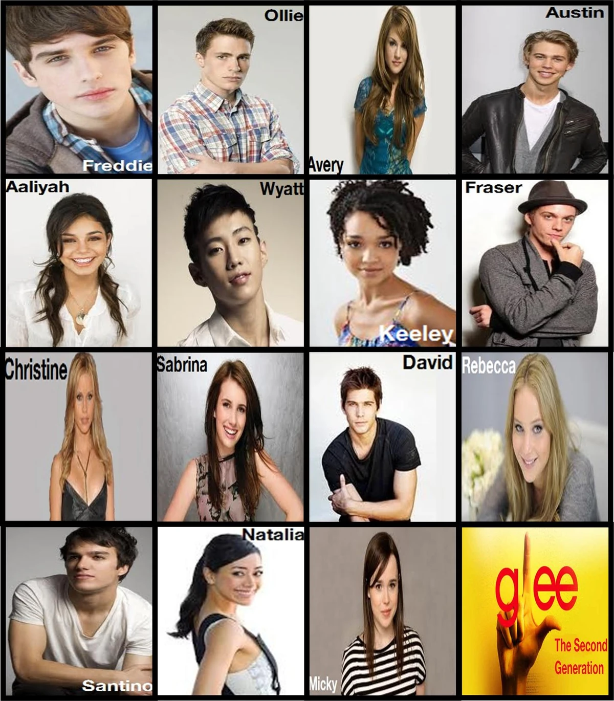 User blog:Flymypretties/GLEE: The Second Generation - CAST ANNOUNCEMENT ...