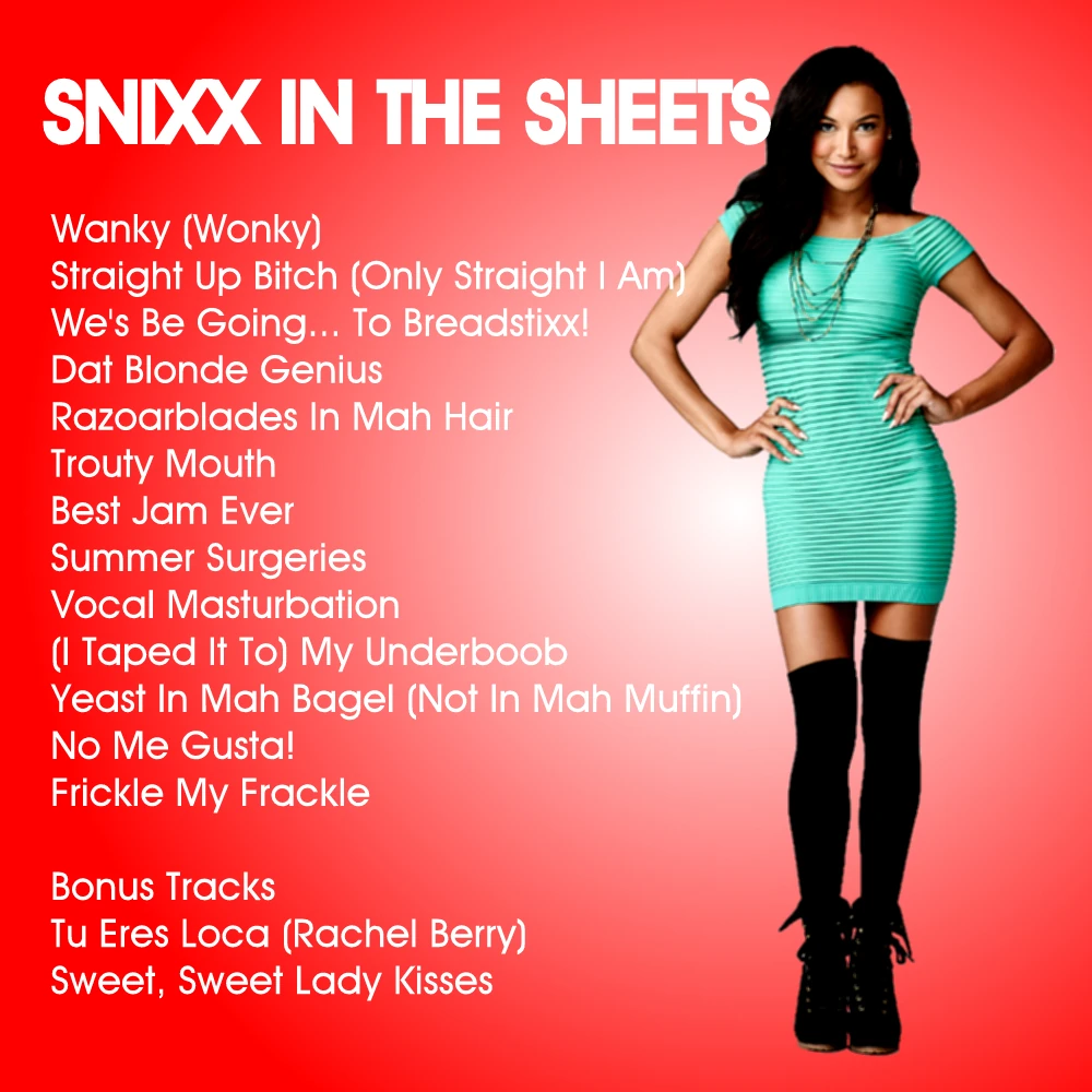 User blog:Nic98ole/Snixx In The Sheets | Glee Wiki | Fandom