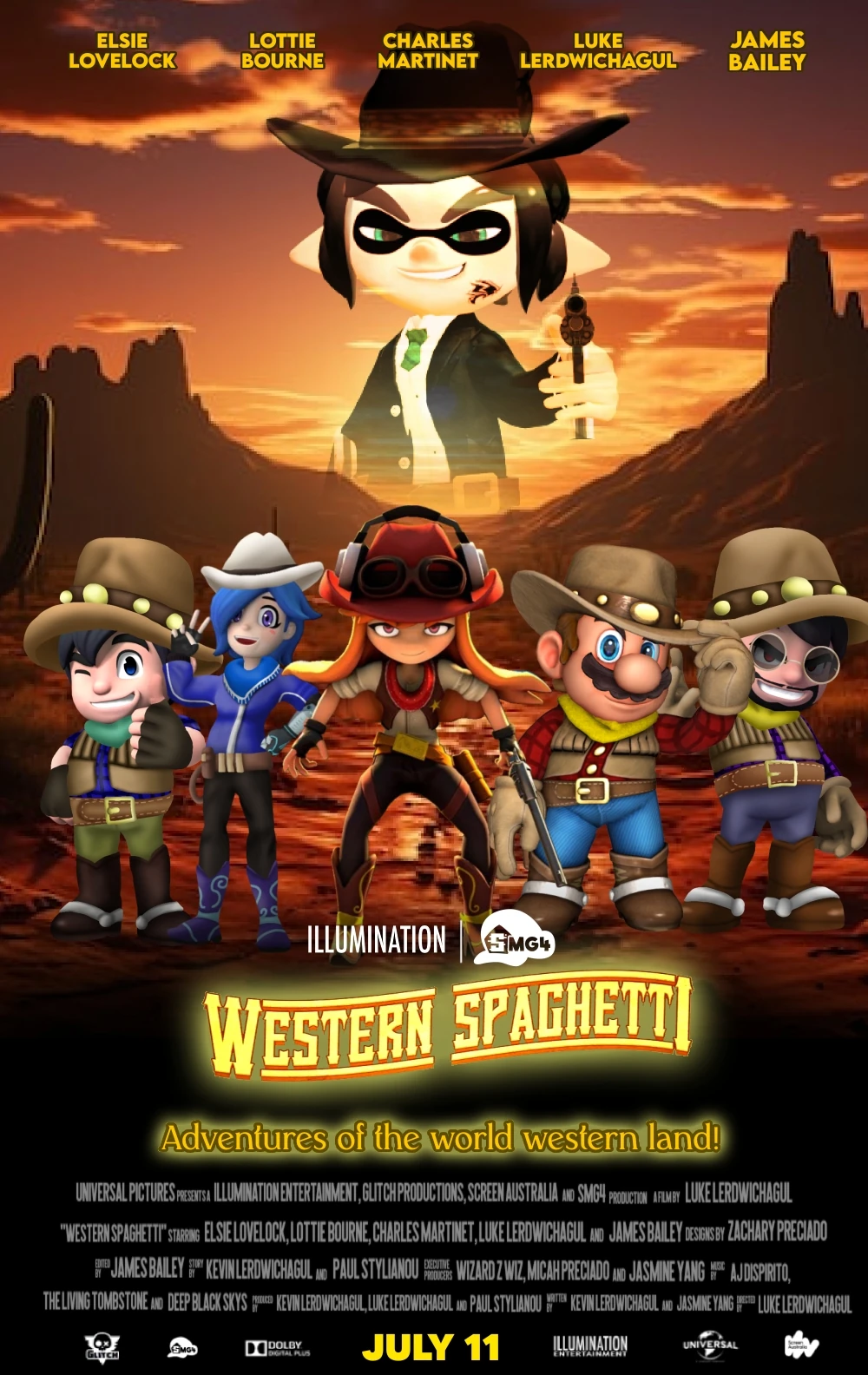 WESTERN SPAGHETTI (film) | GLITCH Productions Team Wiki | Fandom