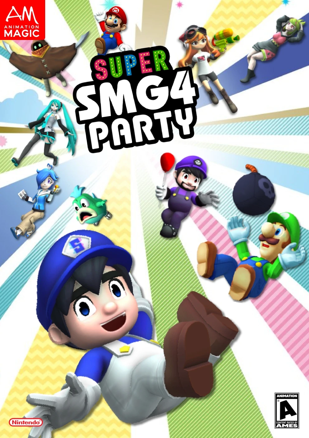 Super SMG4 Party | GLITCH Productions Team Wiki | Fandom