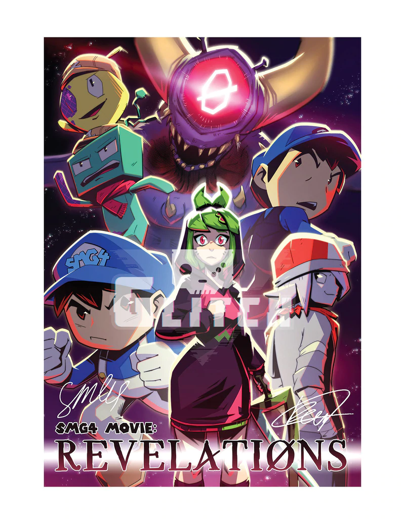 Signed SMG4 Movie 2022 Poster | GLITCH Productions Wiki | Fandom