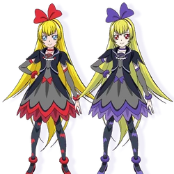 how to draw a glitter force character