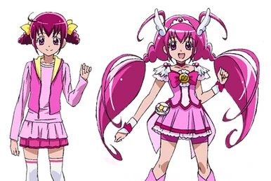 how to draw april from glitter force