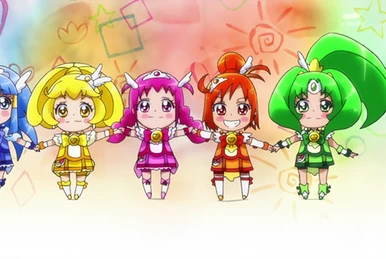how to draw glitter force candy