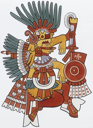 Aztec God Xipe Totec