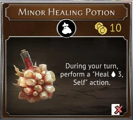 Minor Healing Potion | Gloomhaven Wiki | Fandom