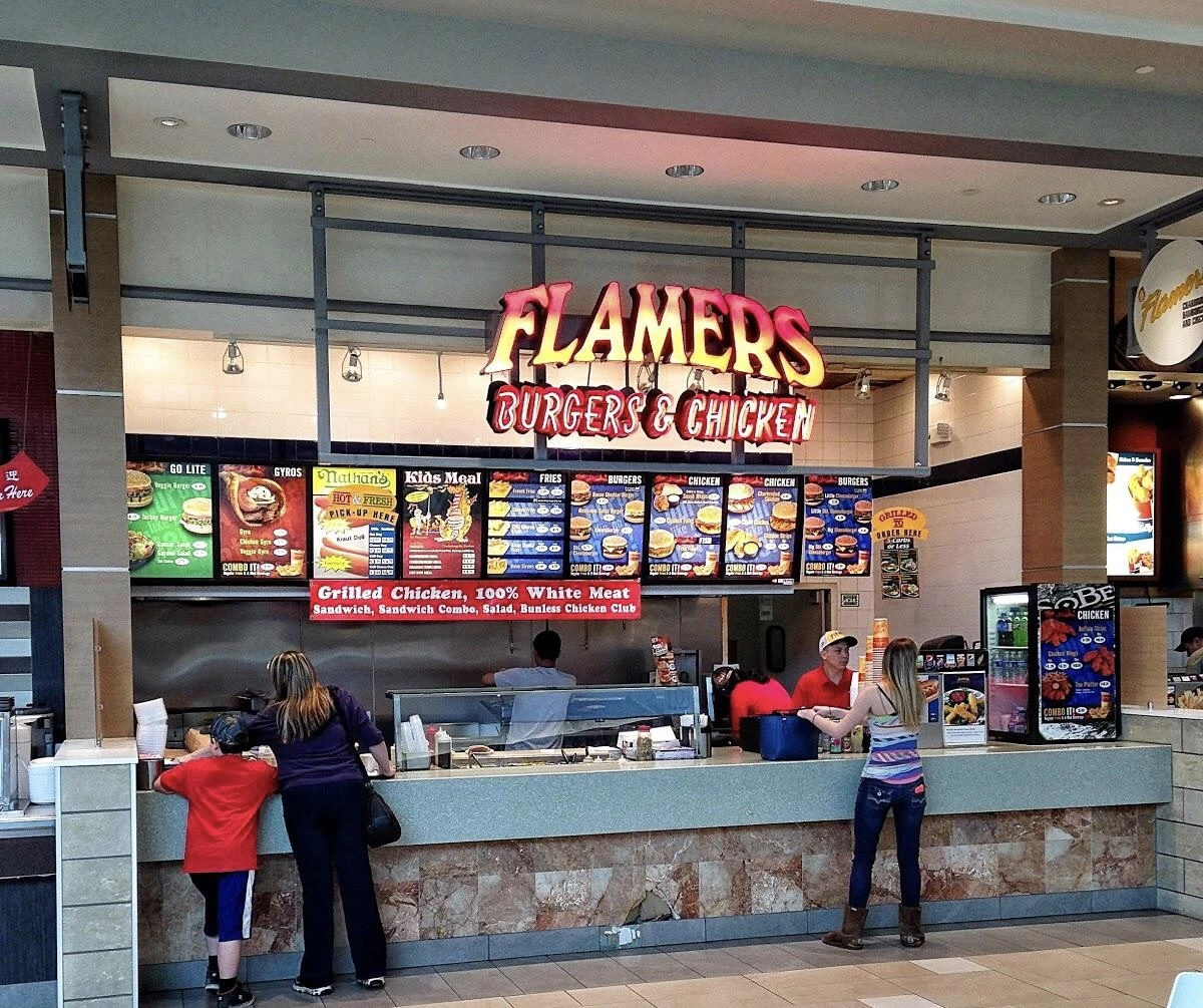 New York City/Gallery of store designs/Restaurants/Flamers Burgers and ...