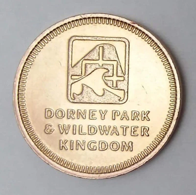Dorney Park & Wildwater Kingdom/Miscellaneous gallery/Arcade tokens ...