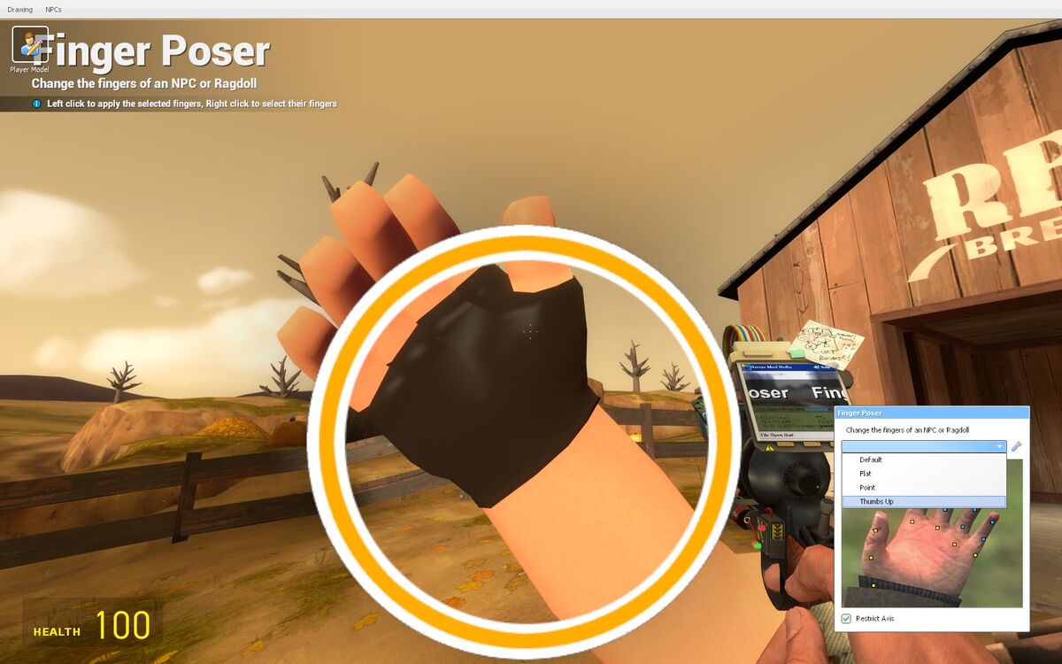 Finger Poser | Garry's Mod Wiki | Fandom